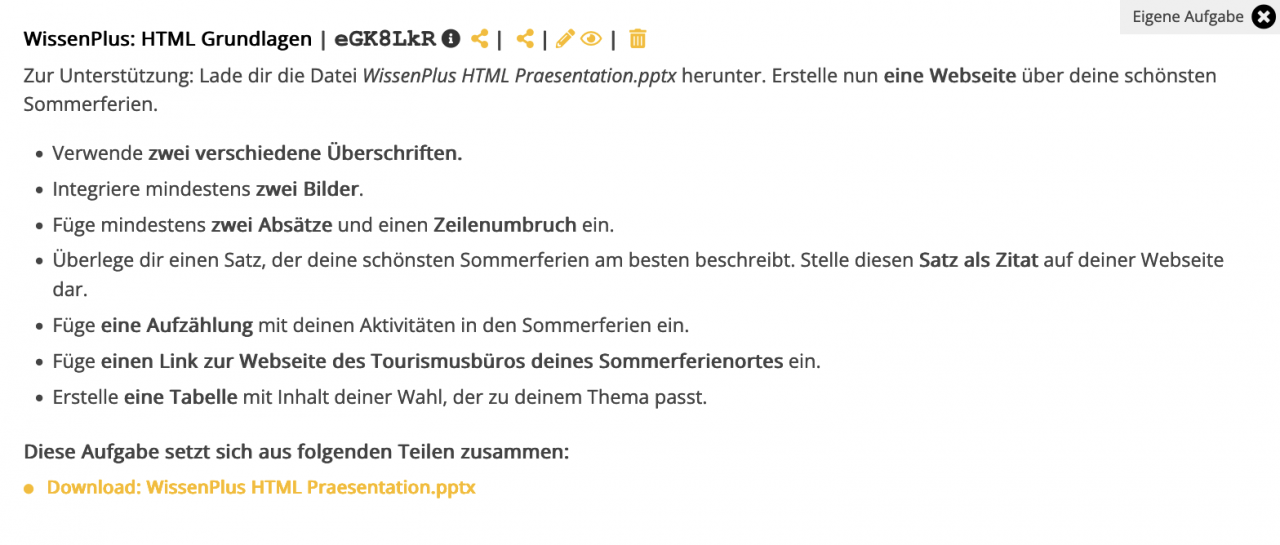WissenPlus: So erstellt man eine Webseite mit HTML : Hölzel Journal